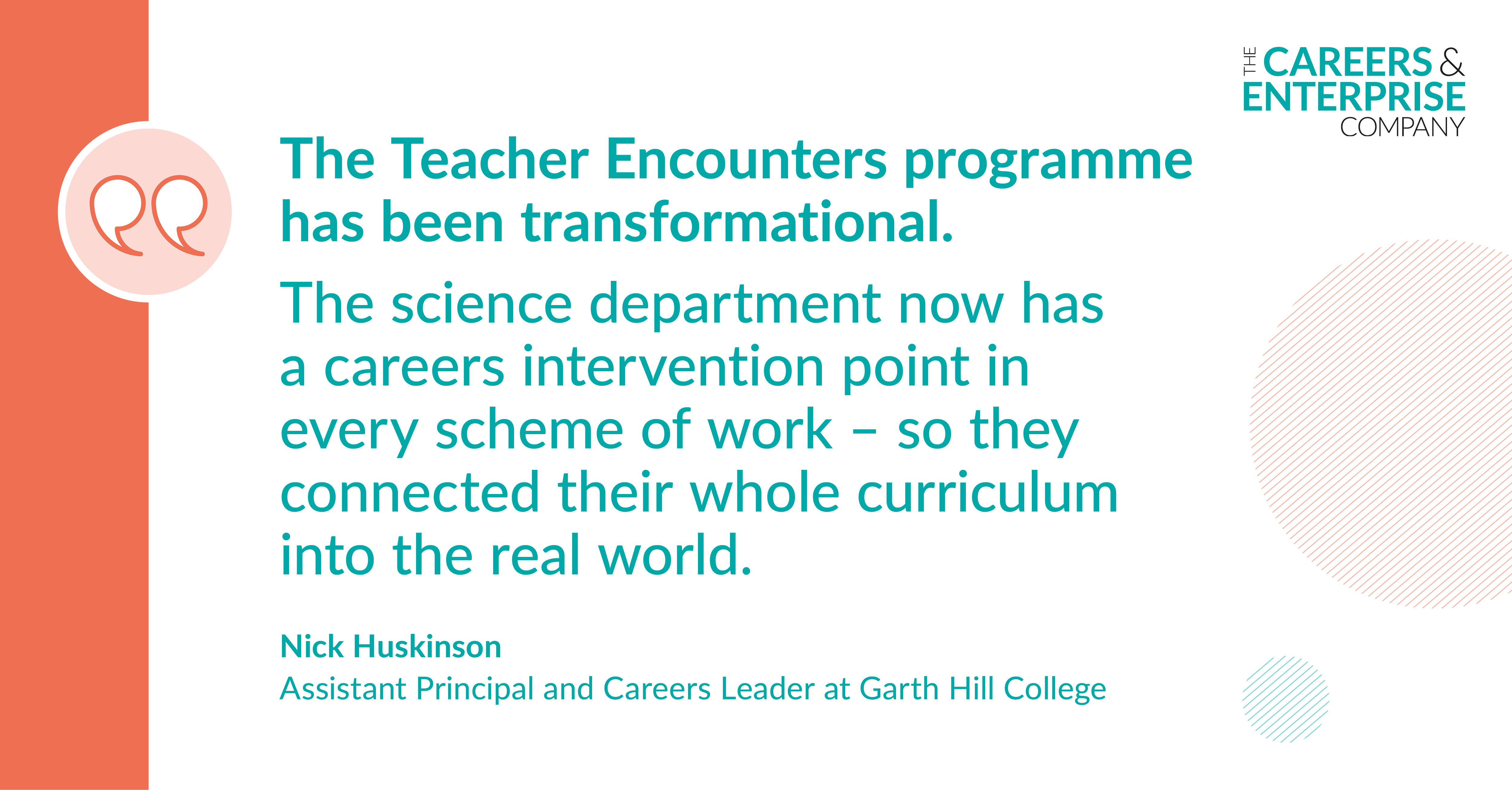 Teacher Encounters – Driving positive change in the conversation ...